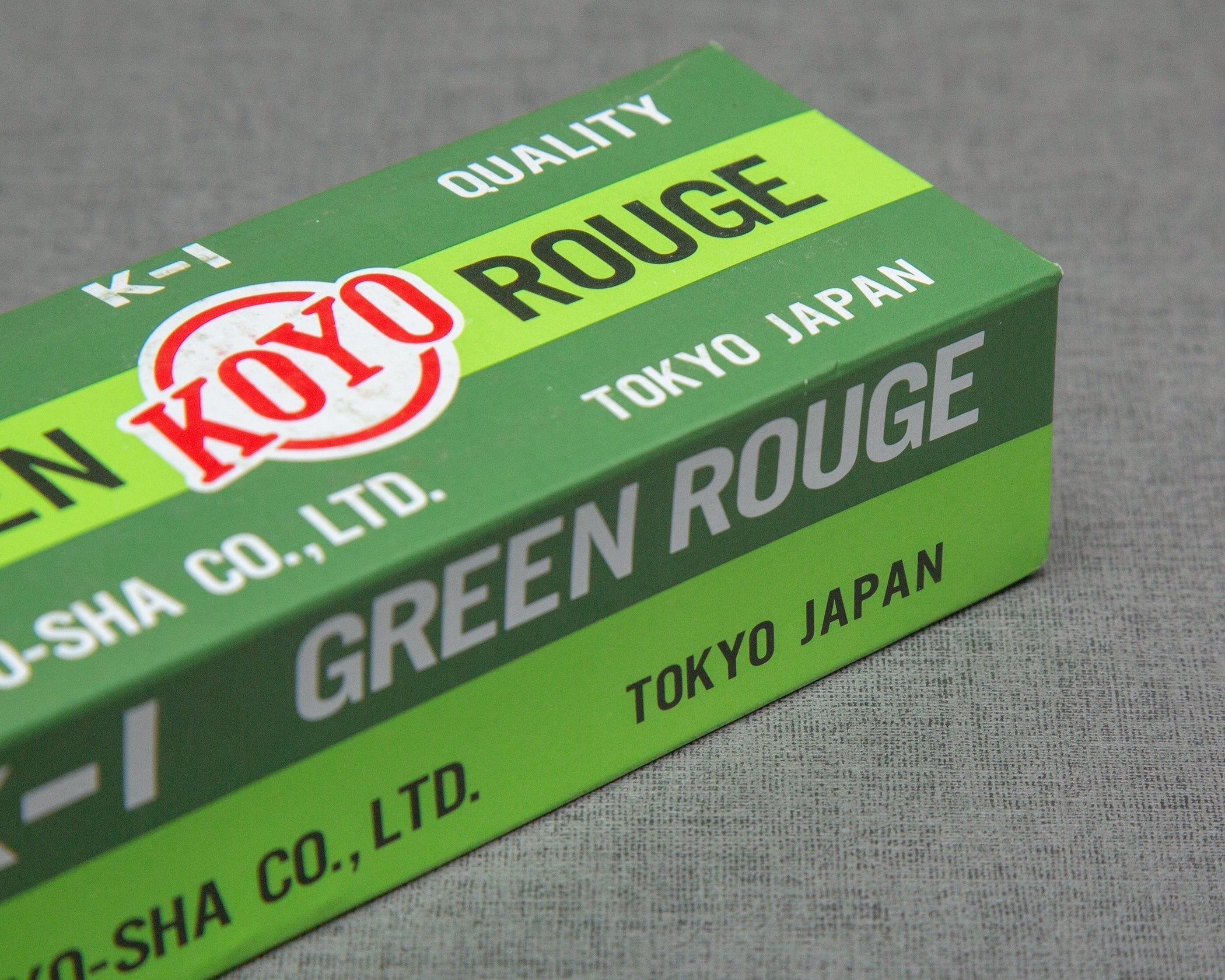 KOYO "Green Rouge" K-1 Buffing / Polishing Compound – Burrfection Store