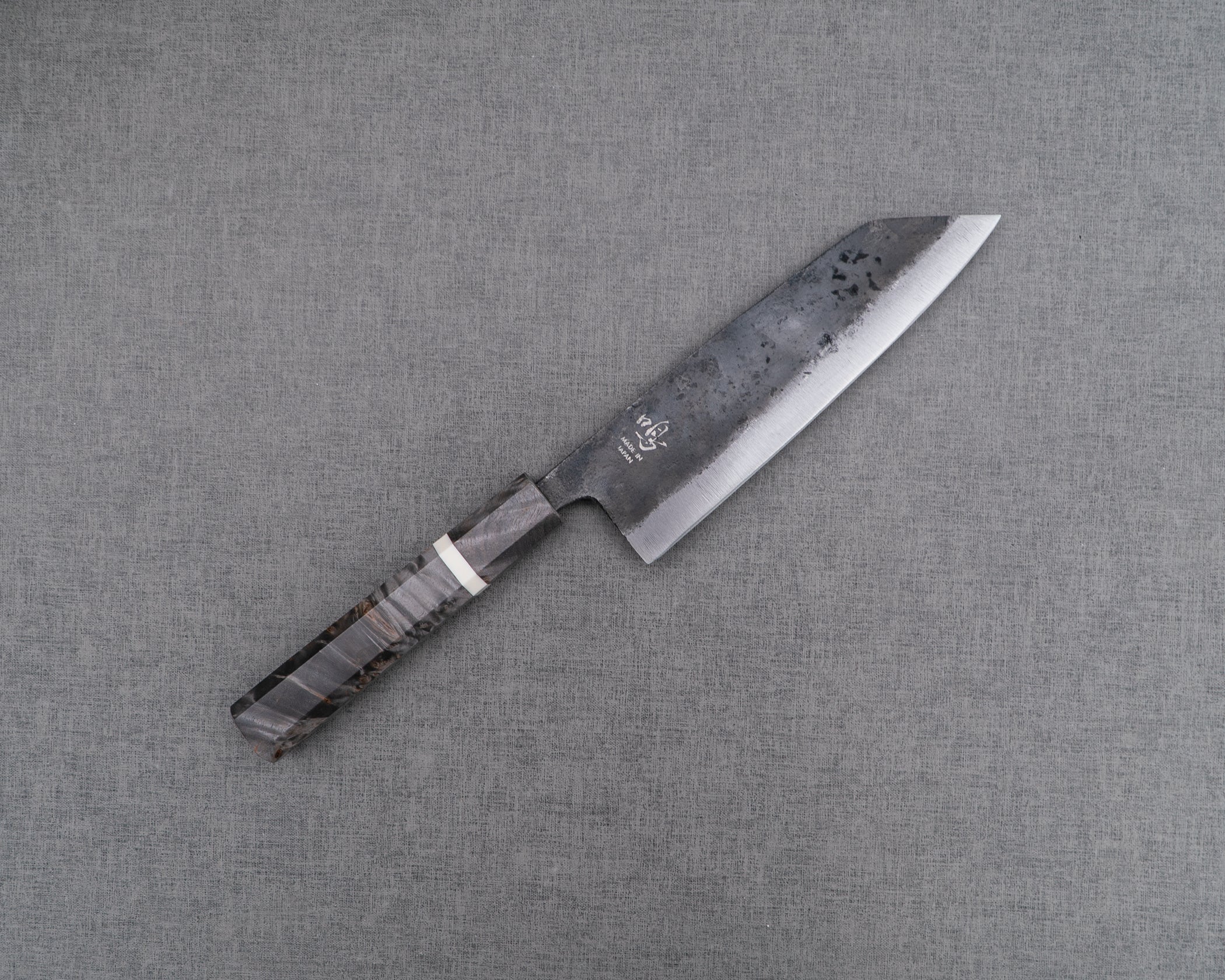 Naru “Hatsukou Series” Aogami #2 Kurouchi 165mm Bunka – Burrfection Store