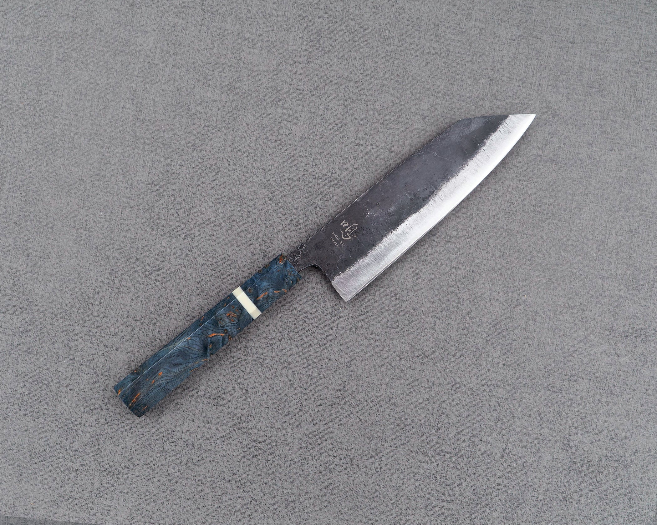 Naru “Hatsukou Series” Aogami #2 Kurouchi 165mm Bunka – Burrfection Store