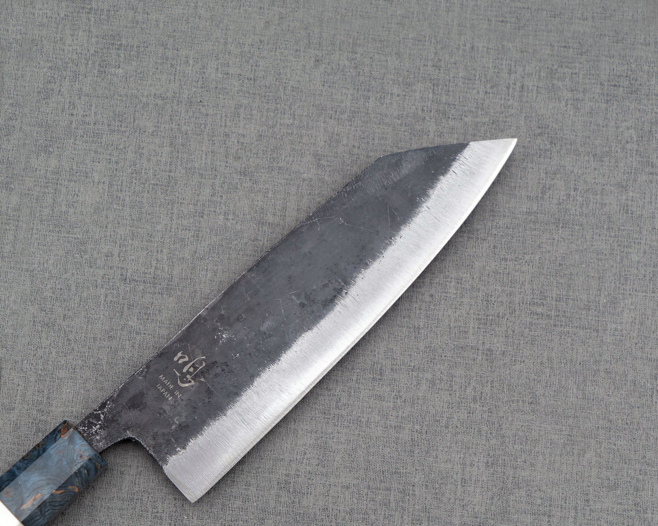 Naru “Hatsukou Series” Aogami #2 Kurouchi 165mm Bunka – Burrfection Store