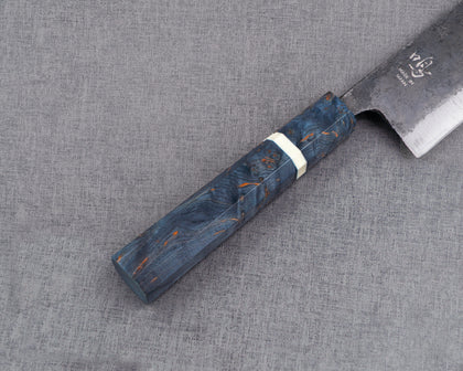Naru “Hatsukou Series” Aogami #2 Kurouchi 165mm Bunka – Burrfection Store