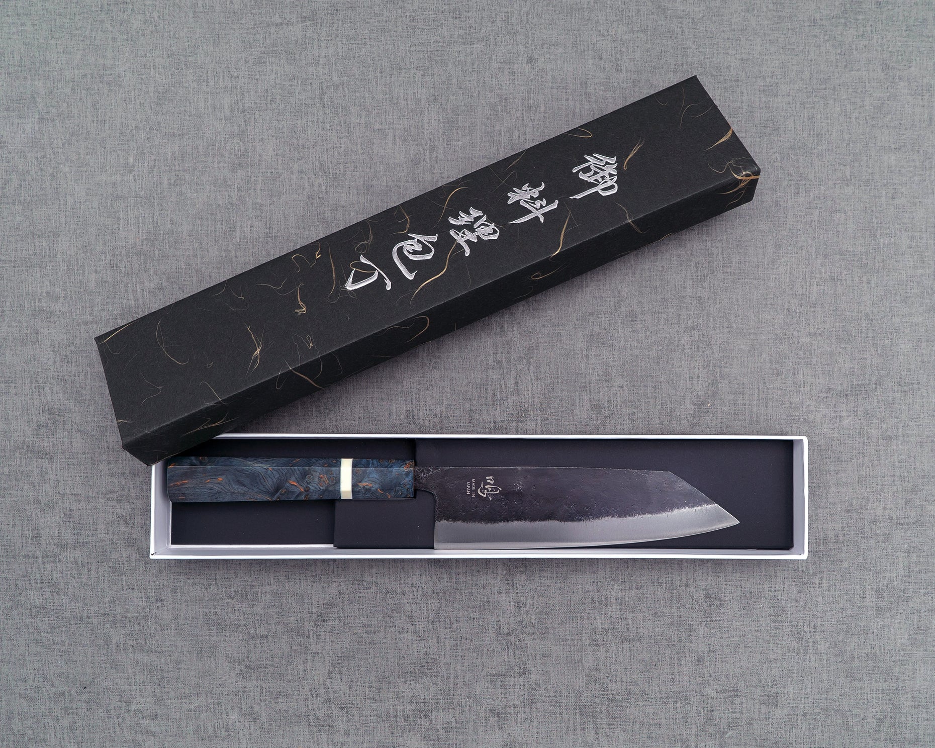 Naru “Hatsukou Series” Aogami #2 Kurouchi 165mm Bunka – Burrfection Store