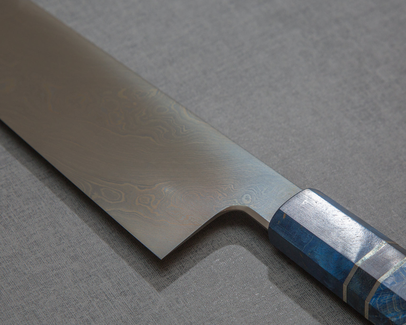 Shoichi Hashimoto "Tobikumo" Aogami #2 / Shirogami #2 Coreless Twisted ...